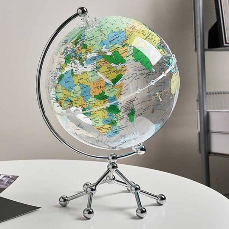 Transparent World Globe | Science Gifts